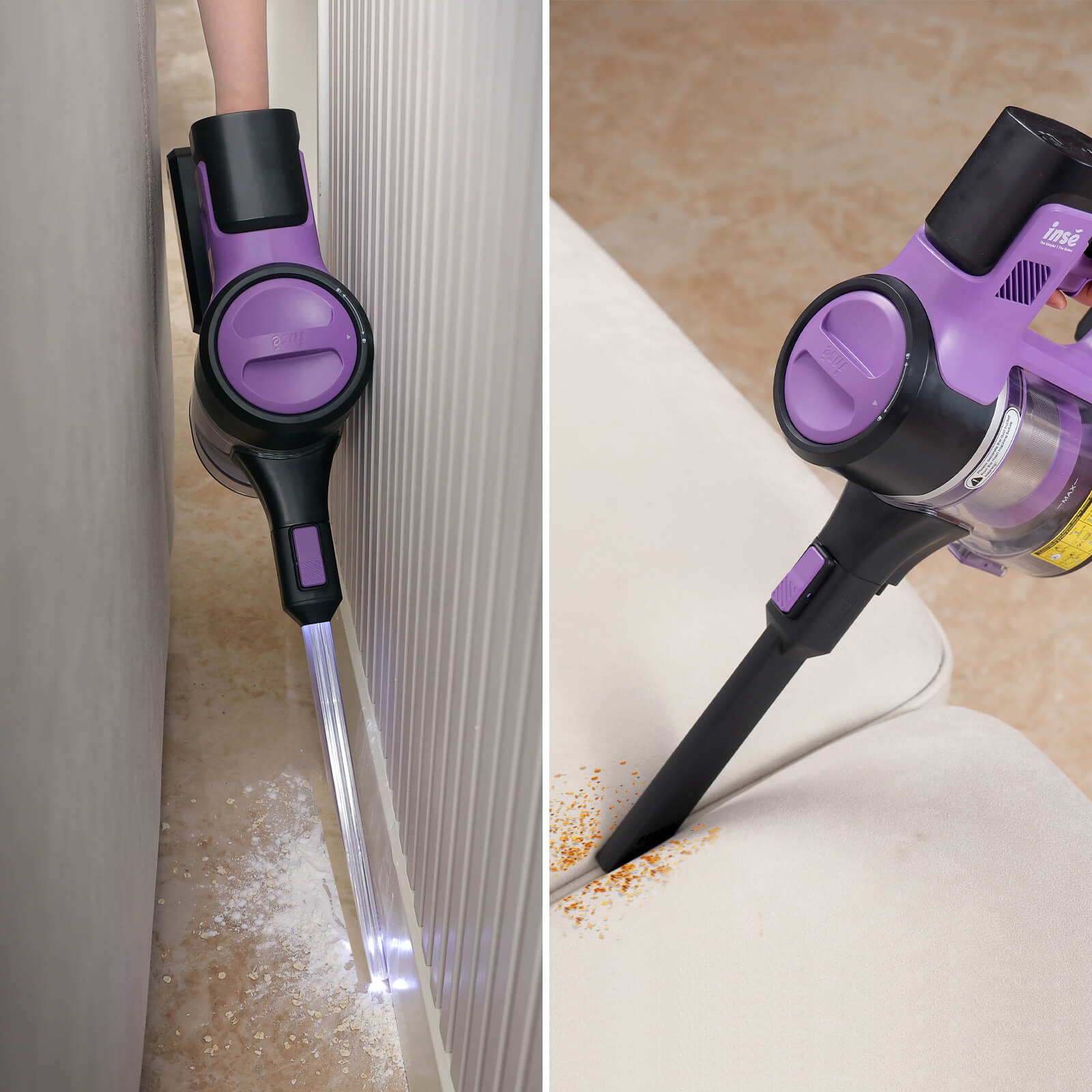 INSE S10 Best Cordless Vacuum Under $200 for Pet Hair