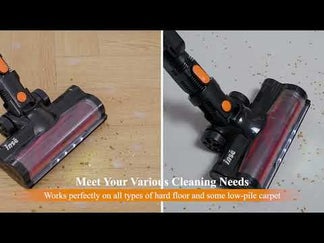 INSE S610 Cordless HEPA Vacuum for Pet Hair&Hardwood Floors